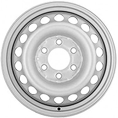 Jante otel 6X130 KRONPRINZ STEEL WHEEL COD ME616013 SILVER ET62 6/130 ...